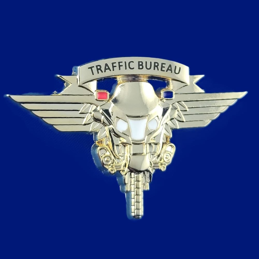 BMW Motor-TRAFFIC BUREAU Wing Pin: 2-1/4" Size, Item #815 ...