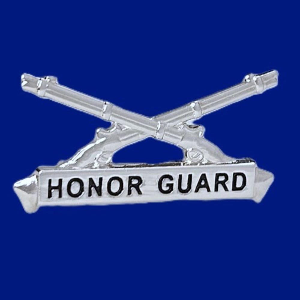 Infantry Rifles-Honor Guard Pin: 1-1/4" Size, Silver, Item #161 ...