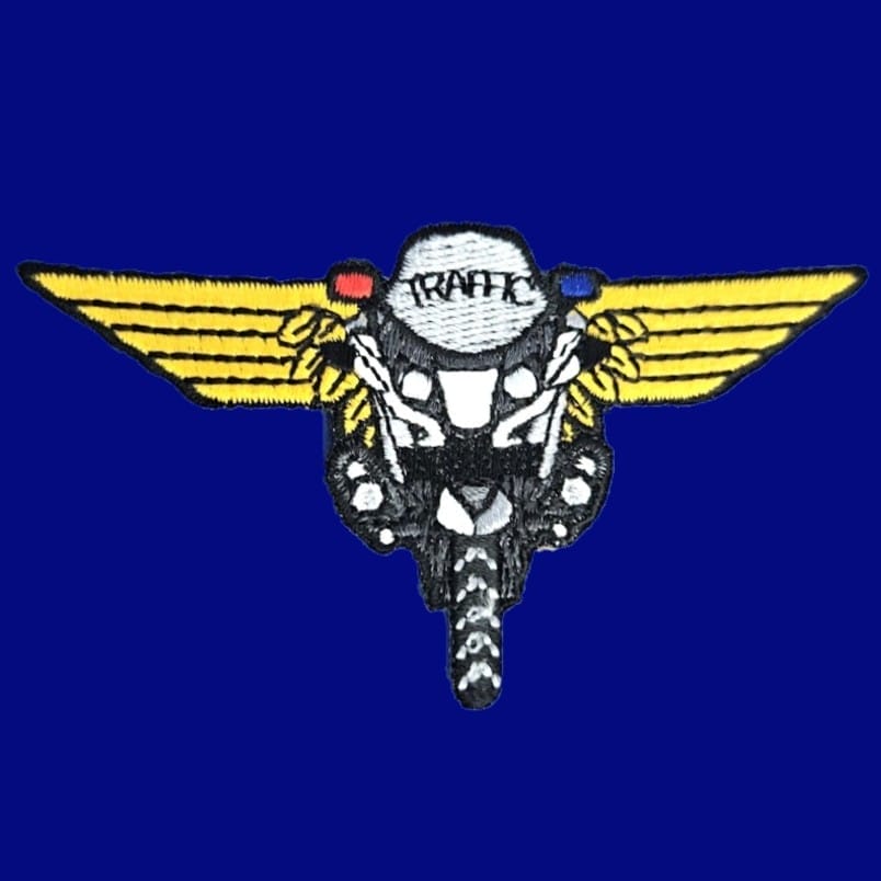 BMW Motor-TRAFFIC Wing: 3-1/2" Embroidered Patch, Item #2004 ...