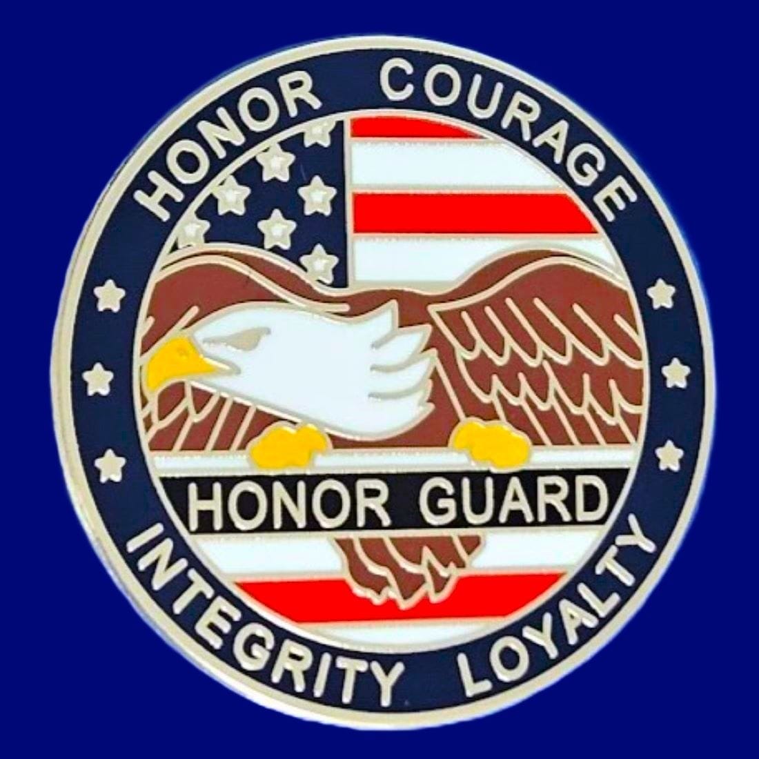 American Eagle Honor Guard Pin: 1-1/4" Size, Item #143 ...